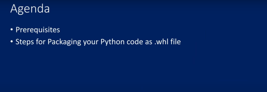 Package Your Python Code As Wheel File Part 20 Cloudops Now